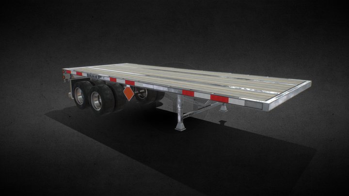 Flatbed 3D models - Sketchfab