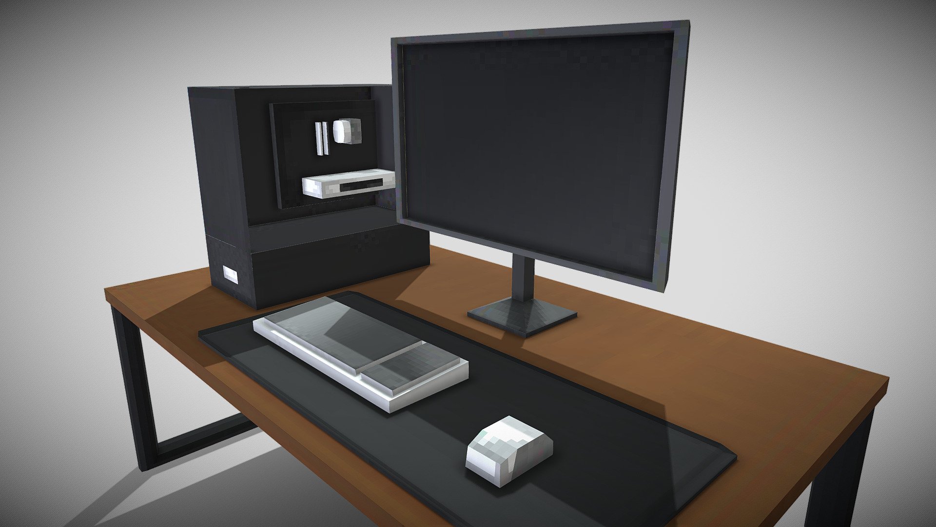 pc low poly - Download Free 3D model by felipeep [49ea329] - Sketchfab
