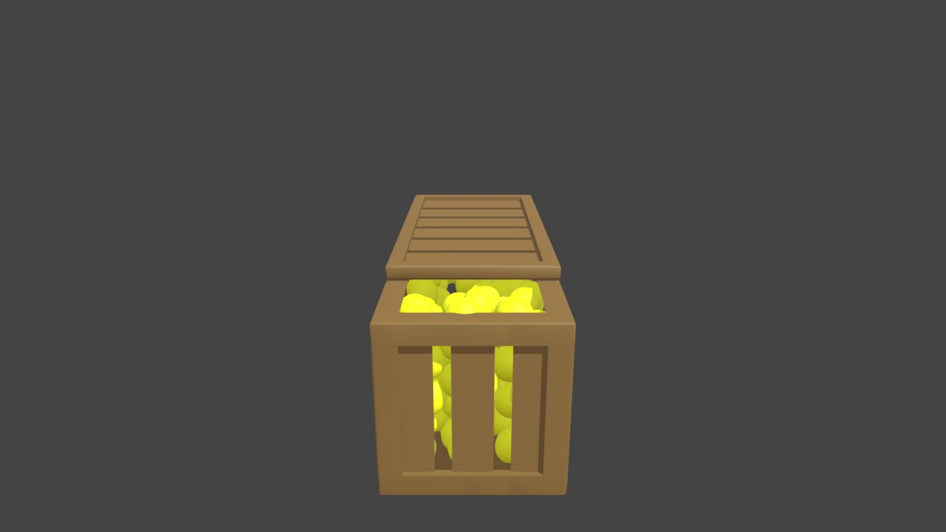 Assignment 1 Lemon Crate - 3D model by Anabethkoop [49ea4e5] - Sketchfab