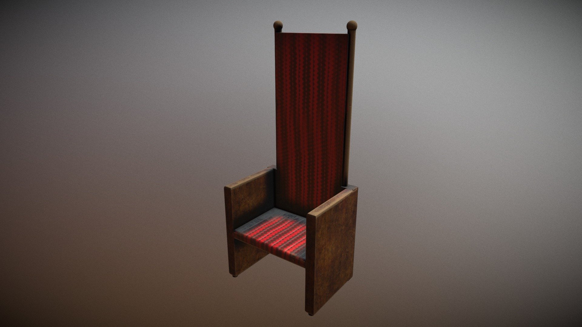 Throne Room Chair Basic - 3D model by Dominique Reeder (@Dragon1225 ...
