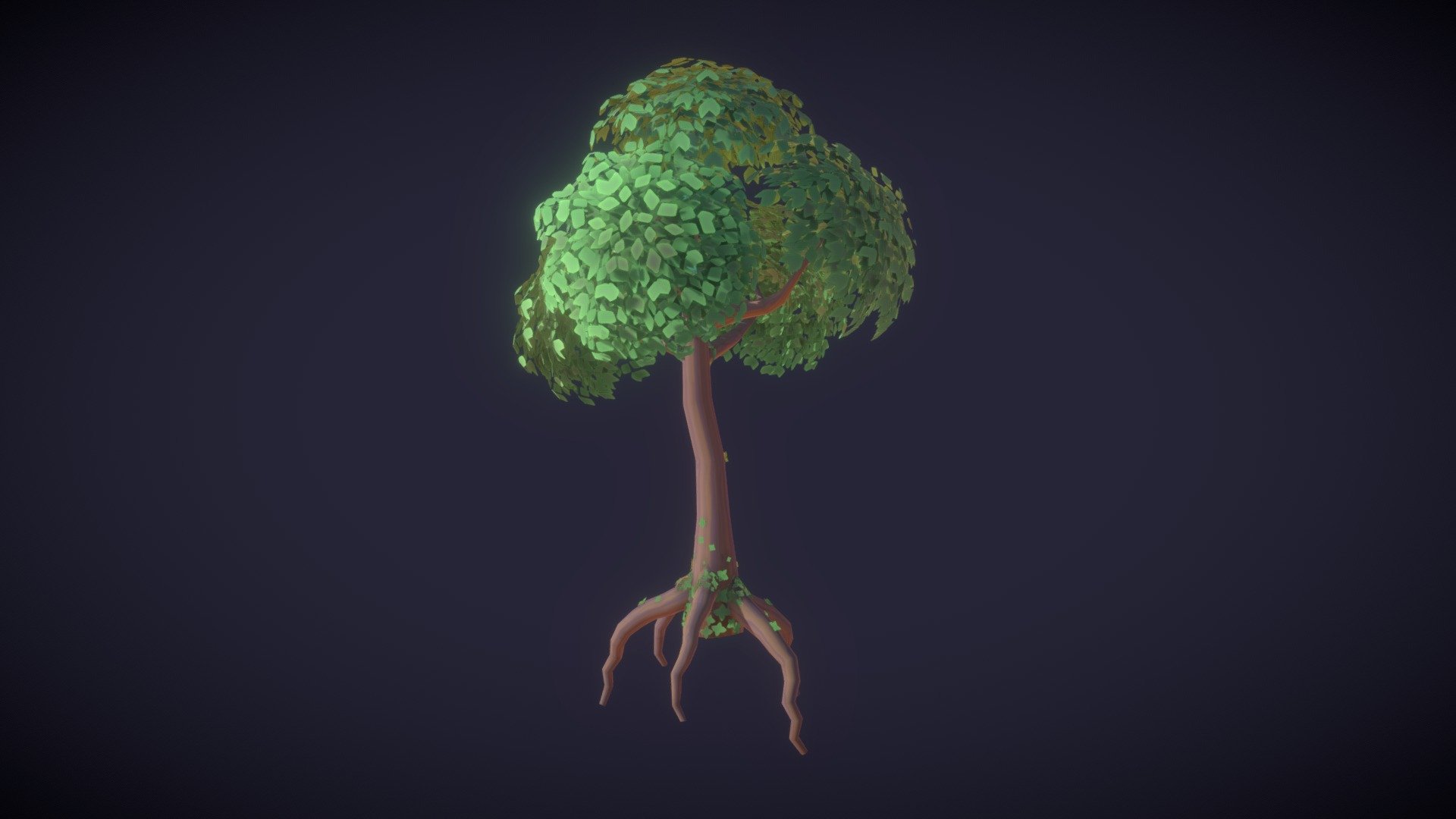 Tropical Tree - 3# - 3D model by pook (@son.of.a.pook) [49ec99d ...