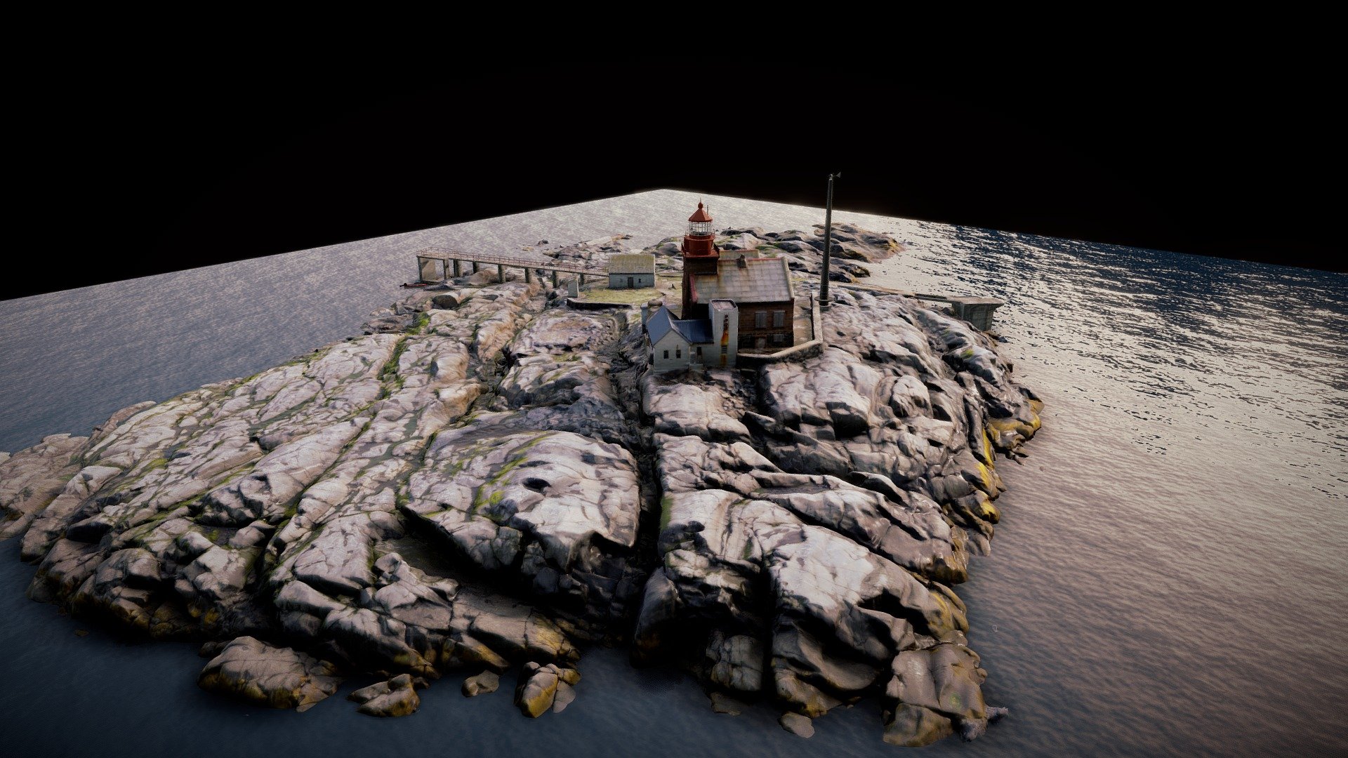 Faro de Torbjørnskjær - 3D model by imasgaltecnica [49ecf24] - Sketchfab