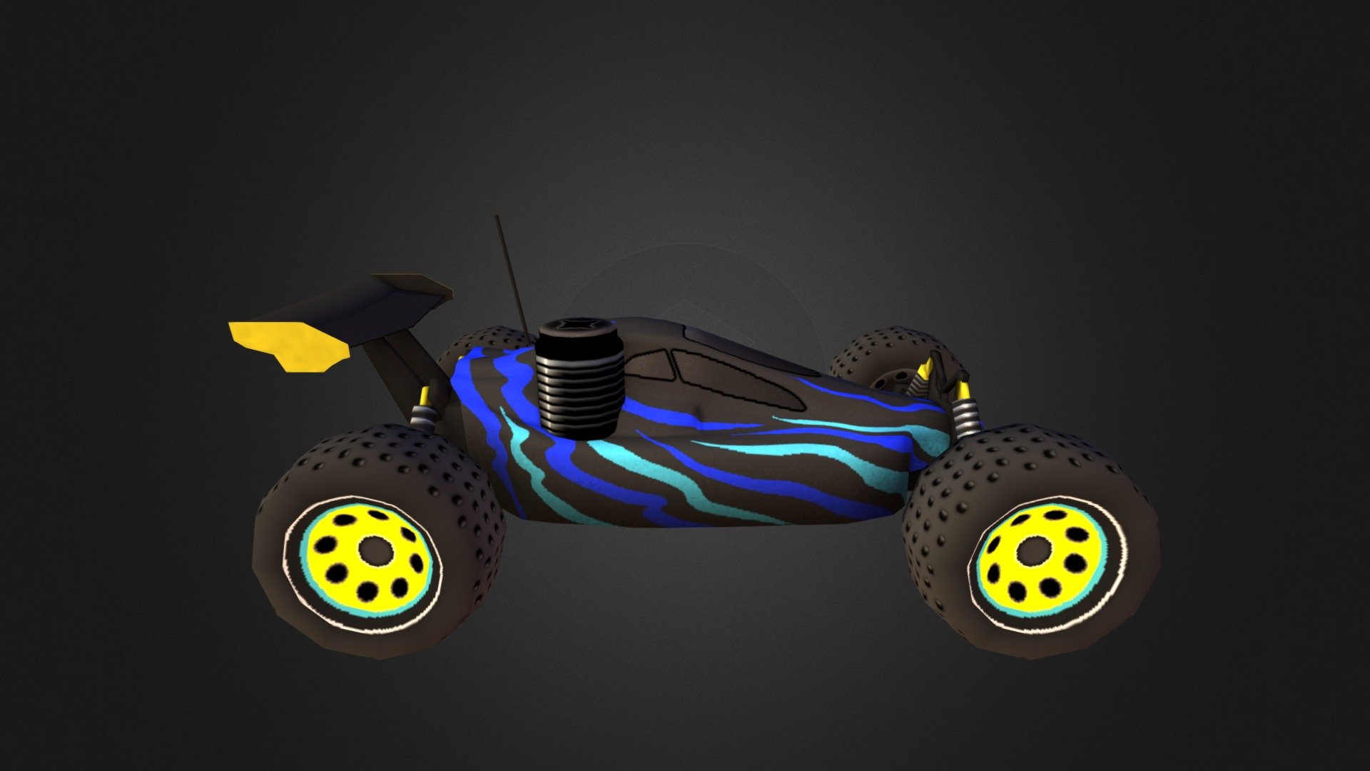 Nitro RC car - 3D model by MolnarMihalyRobert [49efb24] - Sketchfab