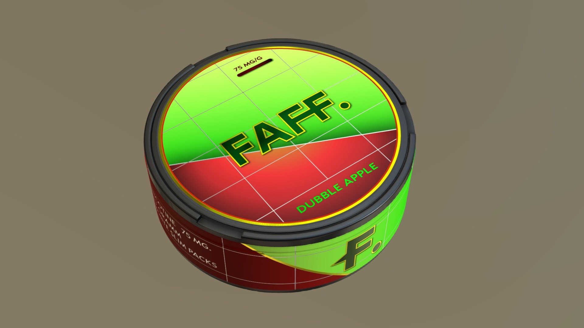 FAFF_DUBBLE Apple - 3D model by SNUS.TCHK [49f0760] - Sketchfab