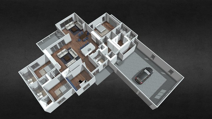 3d-floor-plan 3D models - Sketchfab