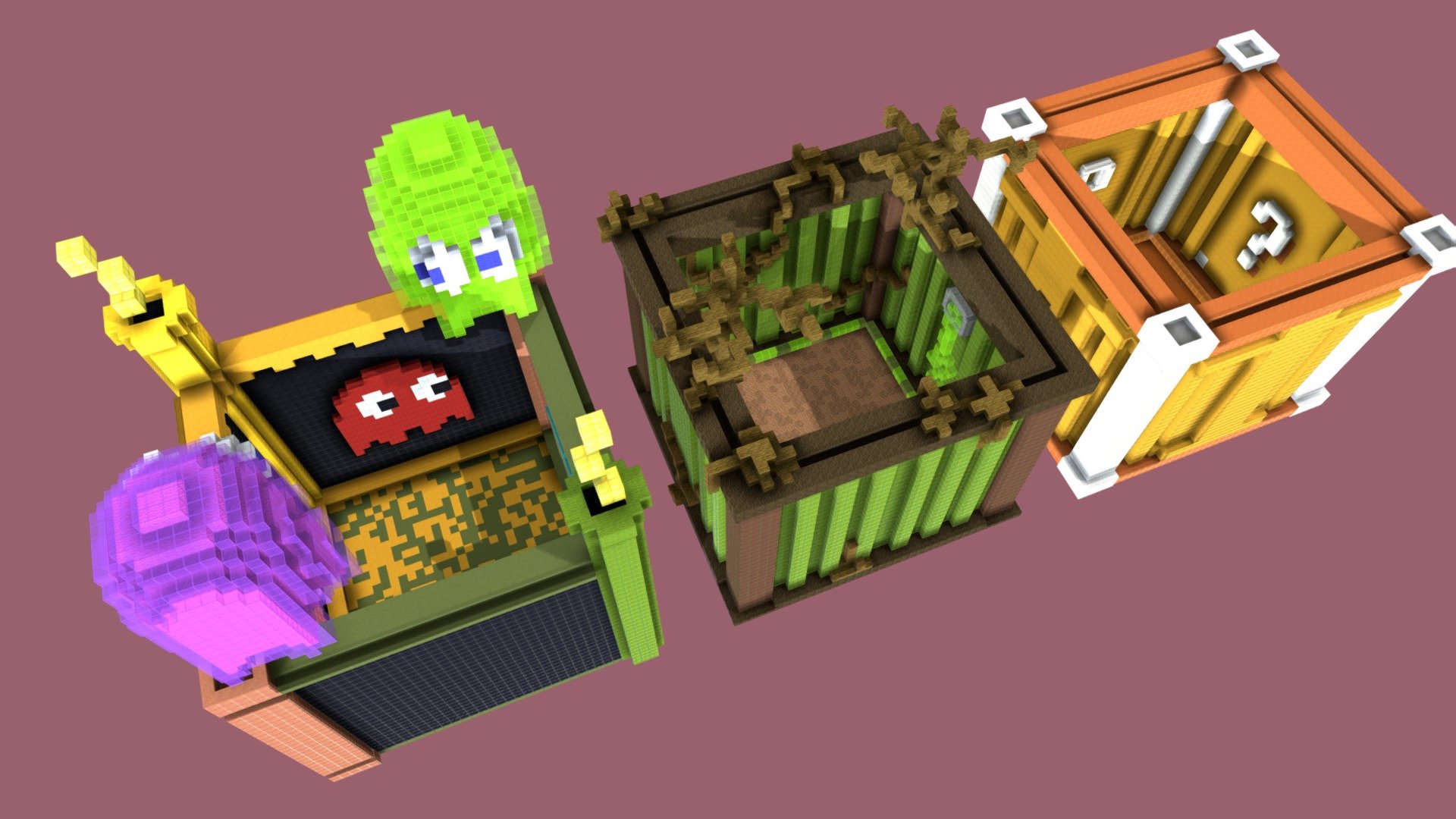 Build Battle Bundle [3 Arenas] - 3D model by OddLemons [49f19a0 ...