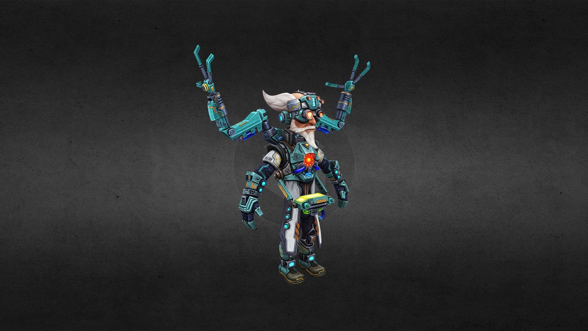 Allister_skin2 - 3D model by CC (@ccsf) [49f1bfd] - Sketchfab
