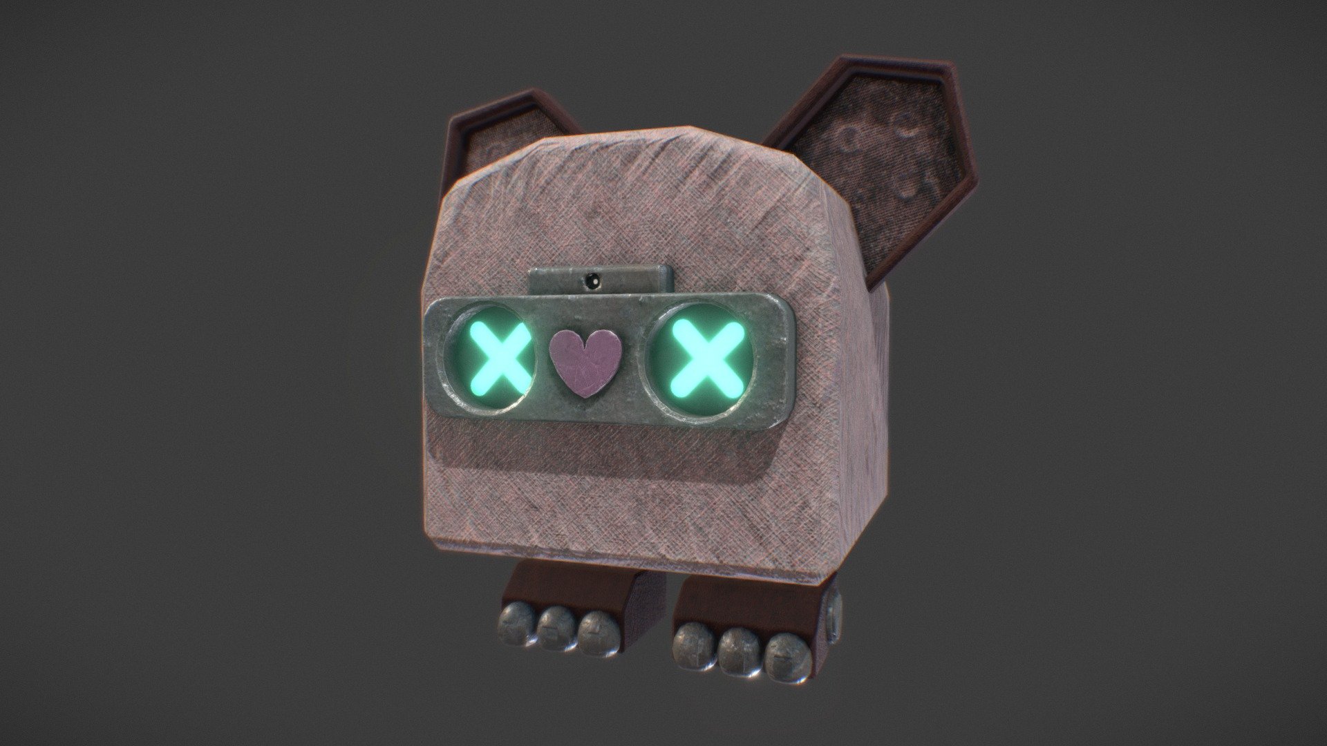 furby-esque robot - 3D model by violet (@violetspark) [49f1cb0] - Sketchfab
