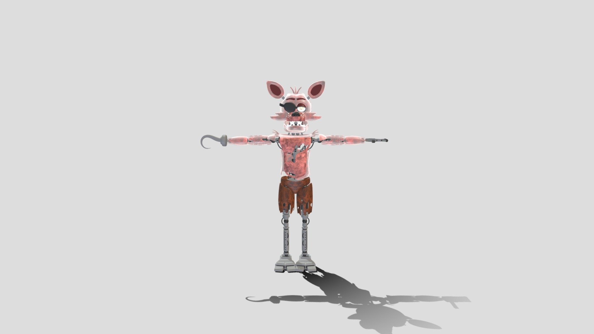 Foxy 2 - Download Free 3D model by dwall8611 [49f3671] - Sketchfab