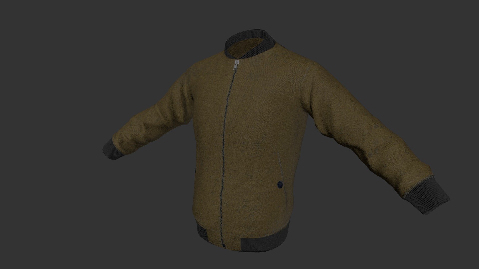 Bomber Jacket - 3D model by RiversJ [49f4f37] - Sketchfab