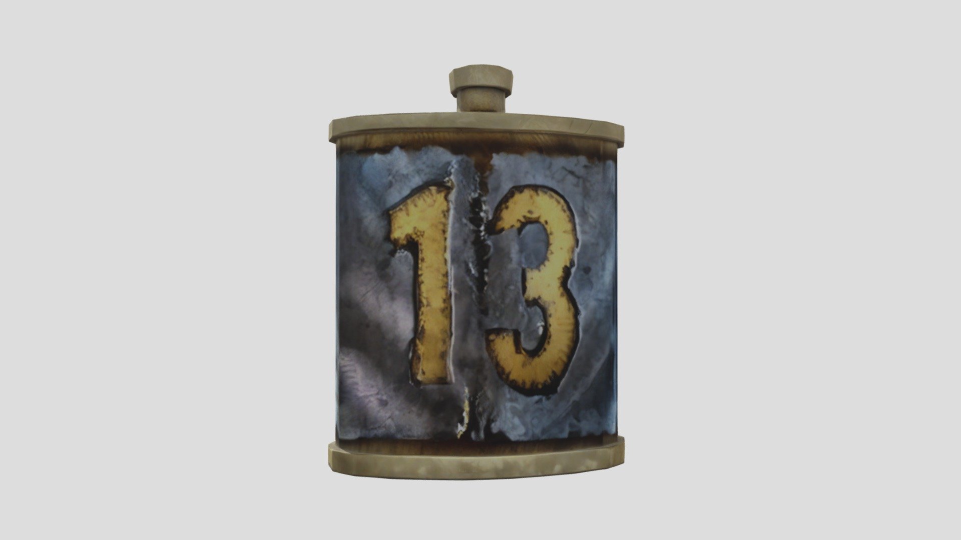 Vault 13 Canteen - Download Free 3D model by I like fallout ...