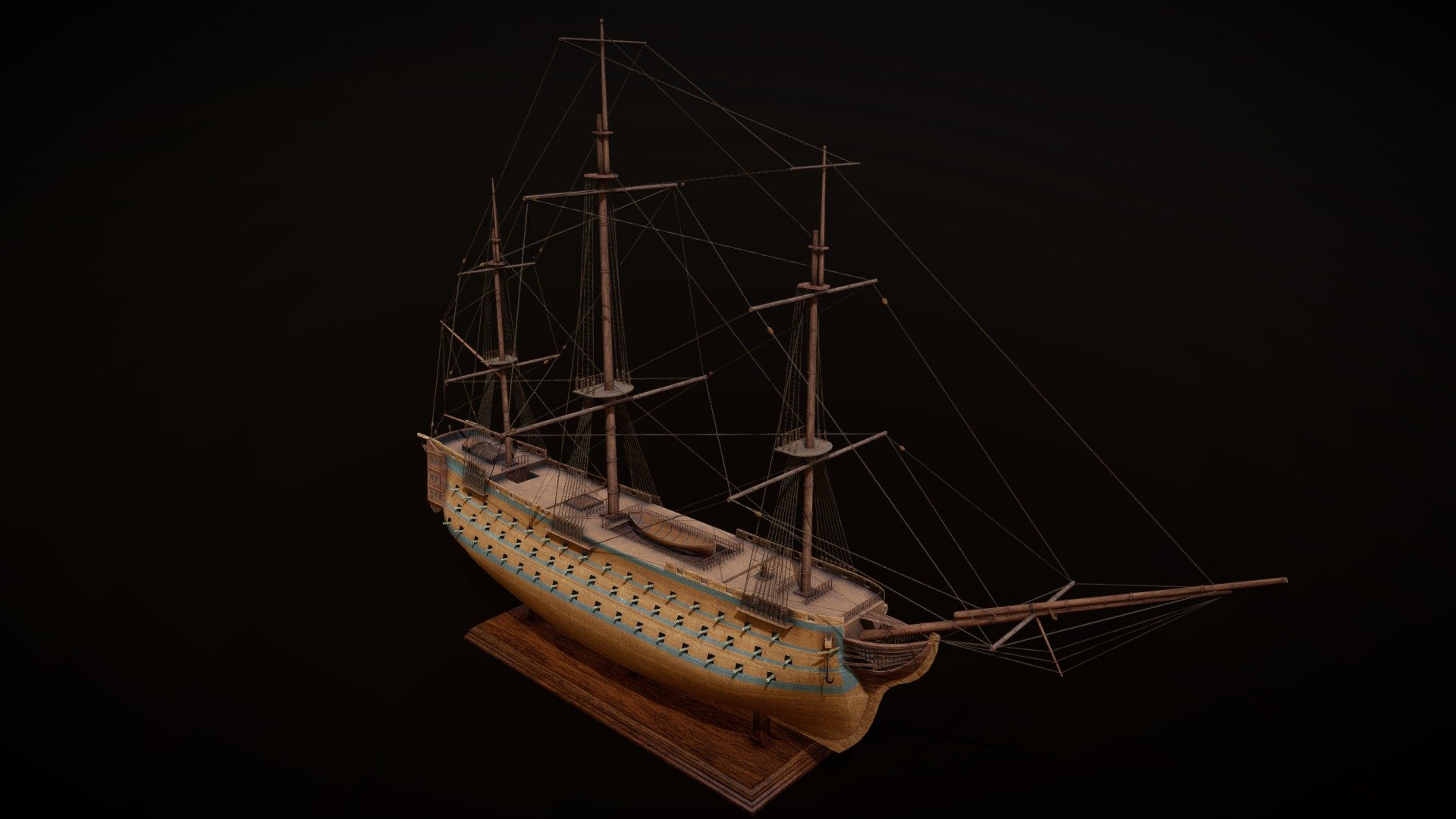 Model Ship - Buy Royalty Free 3D model by Joseph Gush (@joe.gush_3d ...