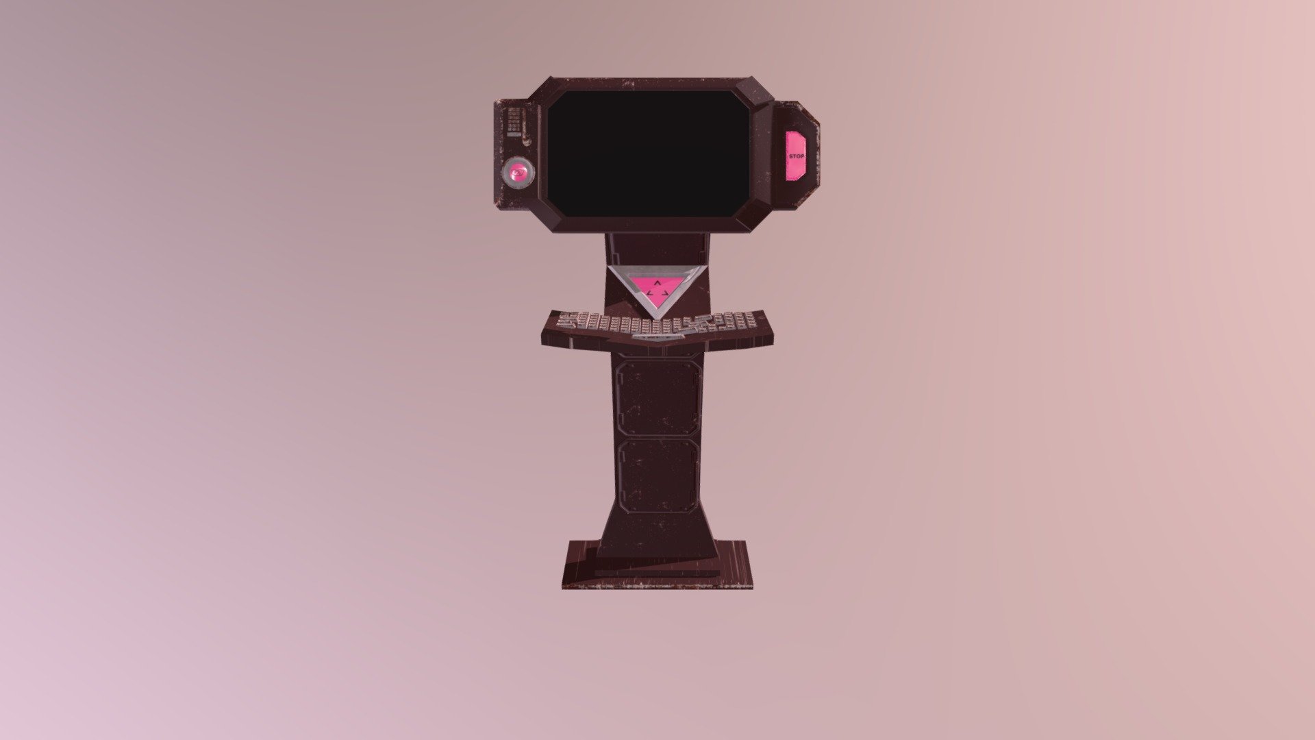 Space station terminal - 3D model by Mustapha Rghioui (@MustaphaRghioui ...