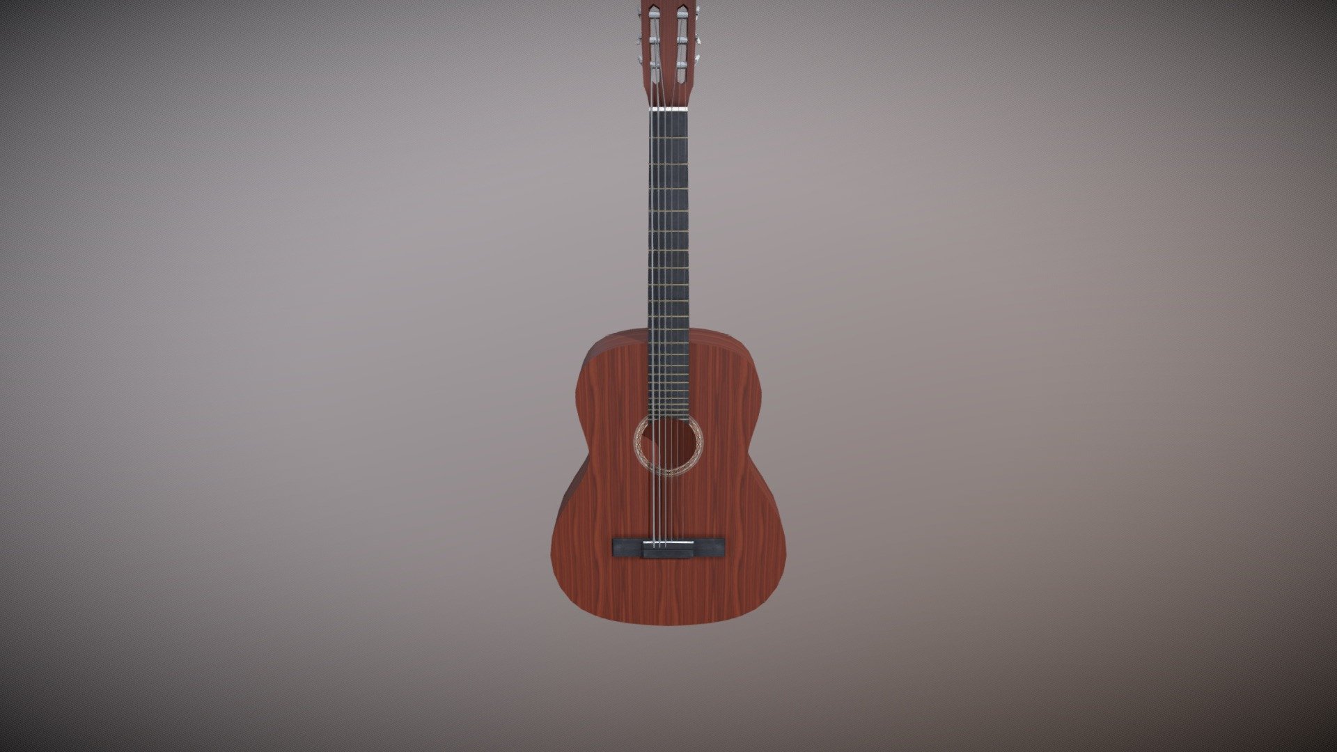 Low-poly Classical guitar - Download Free 3D model by OsipovPlay ...