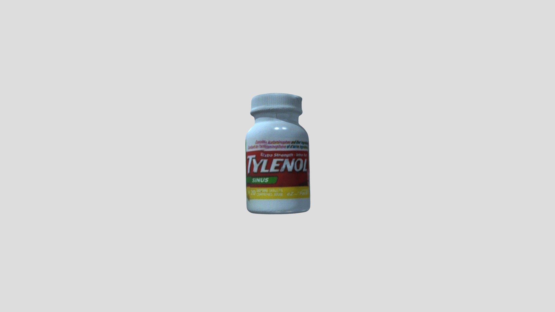 Tylenol - 3D model by creature [49fb05d] - Sketchfab