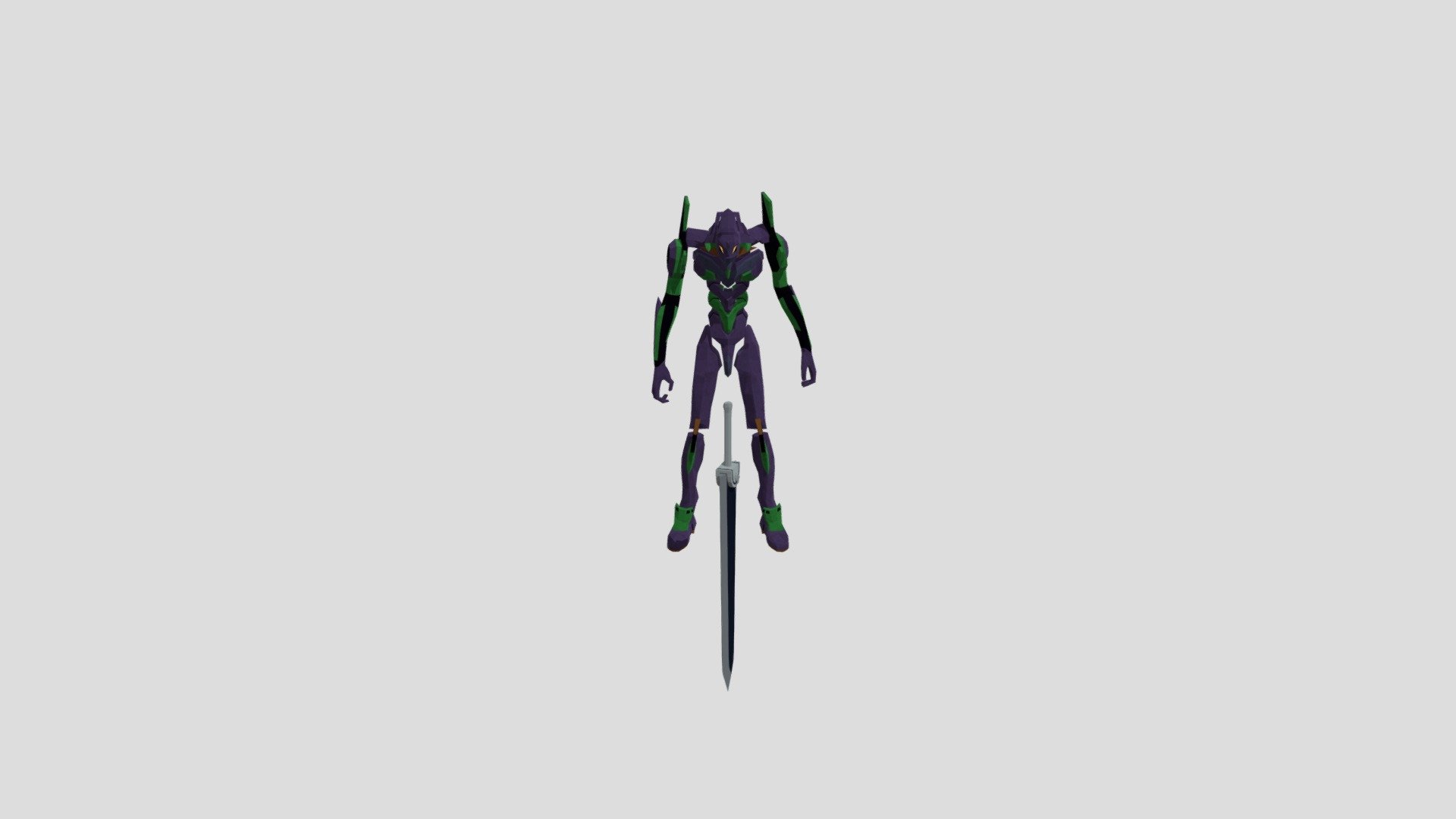Unit 1 Evangelion - 3D model by Ceres (@AzeCeres) [49fbbfc] - Sketchfab