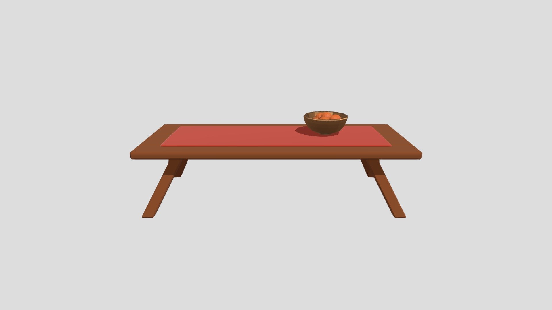 Long Table - 3D model by yanx (@yx04) [49fbe36] - Sketchfab