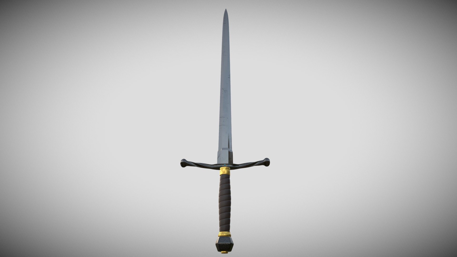 Medieval Battle Sword - 3D model by H4kon [49fc62b] - Sketchfab