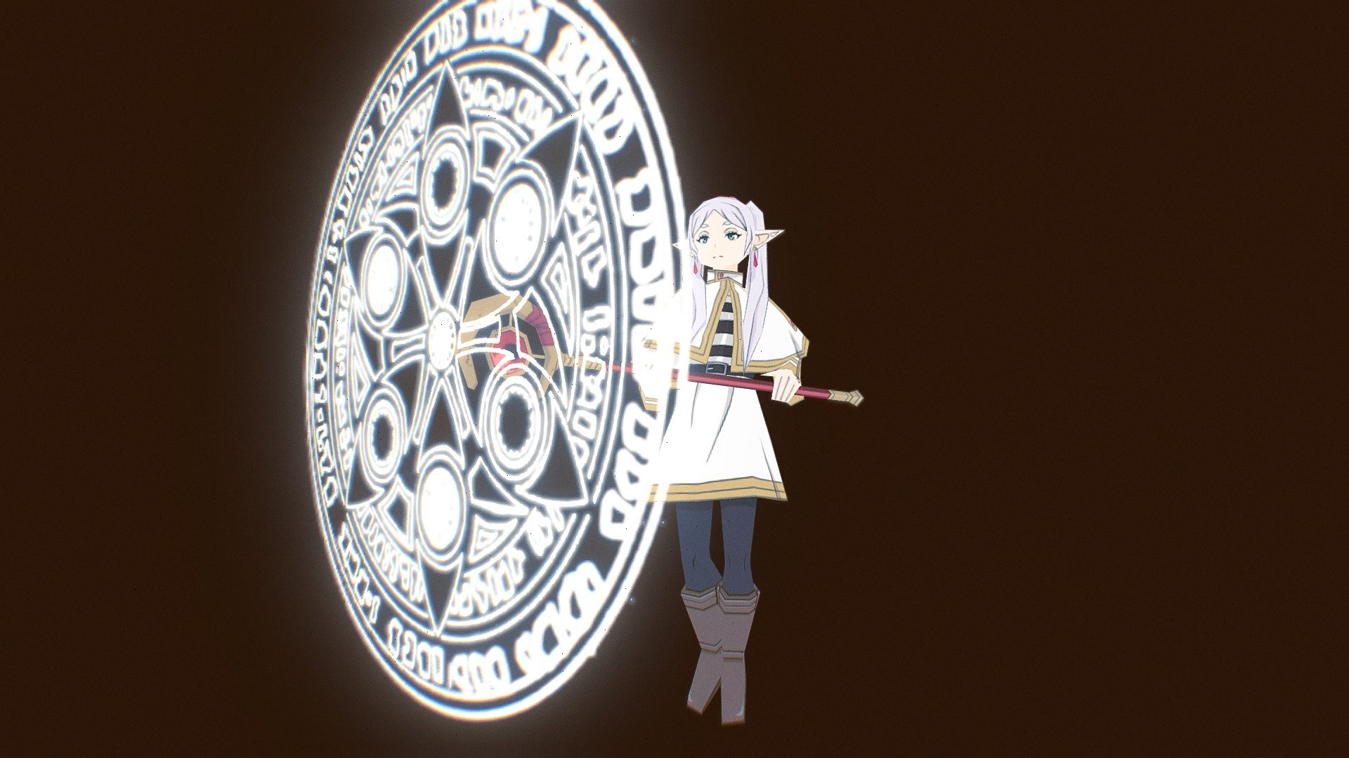 Frieren - 3D model by Jayson Amor (@Json05) [49fdd41] - Sketchfab