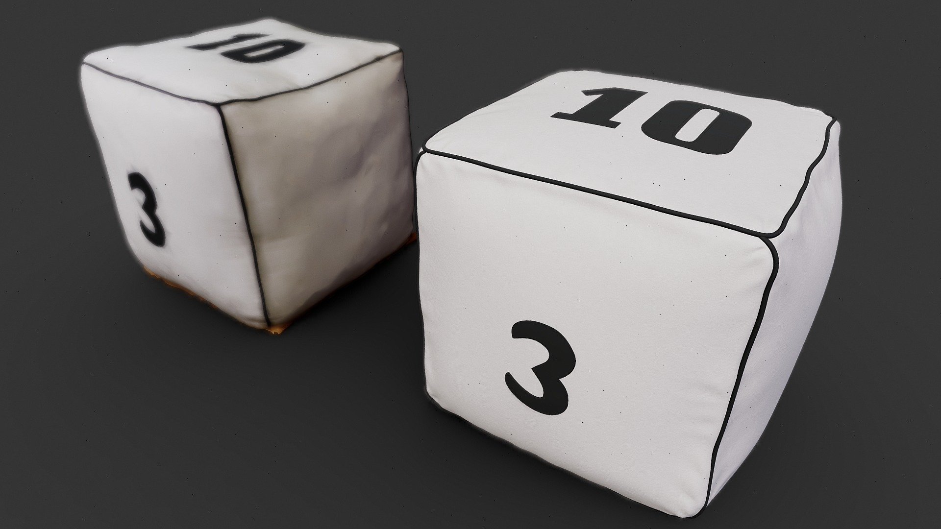 Digitization: Dice Puff - 3D model by htech-sg [49febb8] - Sketchfab