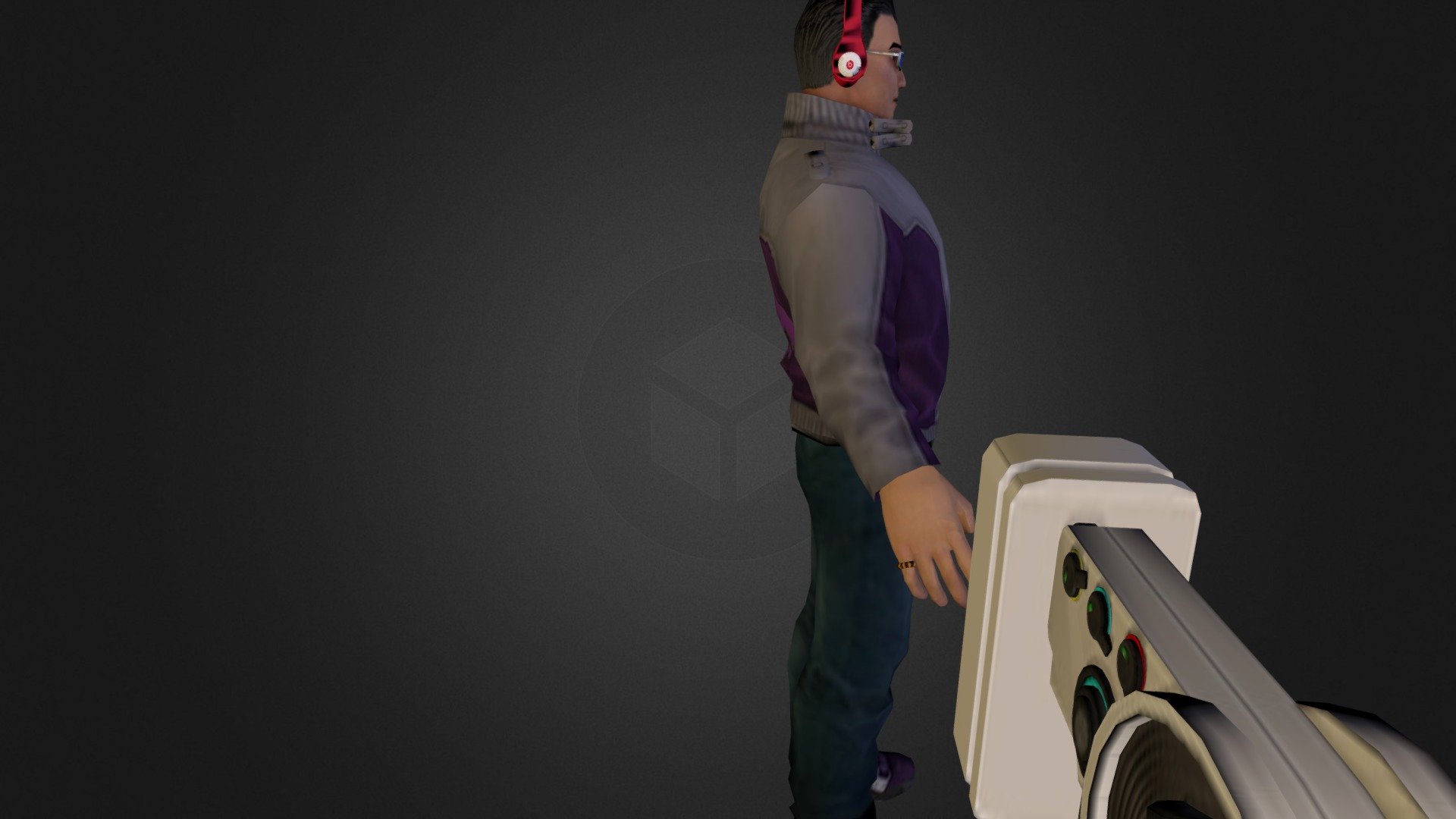 Johnny Gat Saint's row the 3rd And a Dubstep Gun - 3D model by Carlos ...