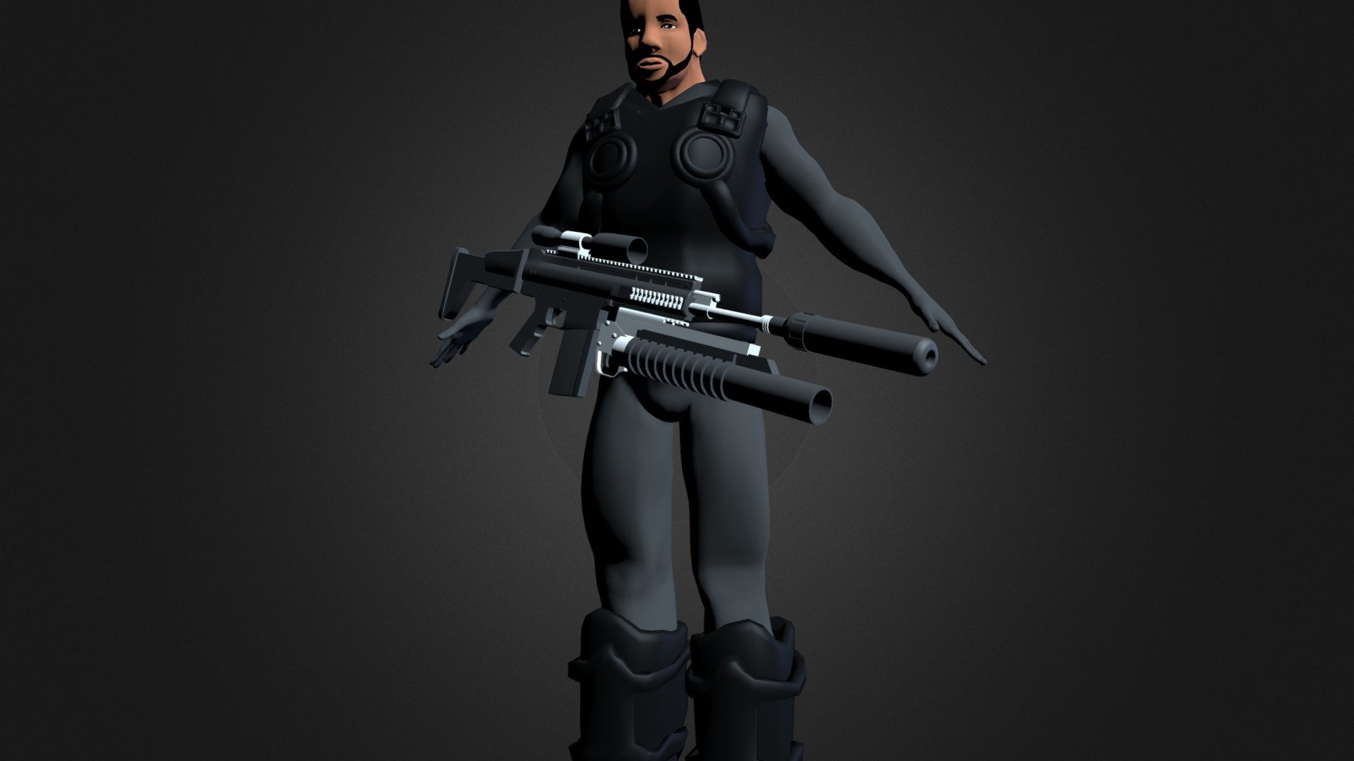 Lalo & G-Rap - 3D model by PFrancis [4OcwDAM] - Sketchfab