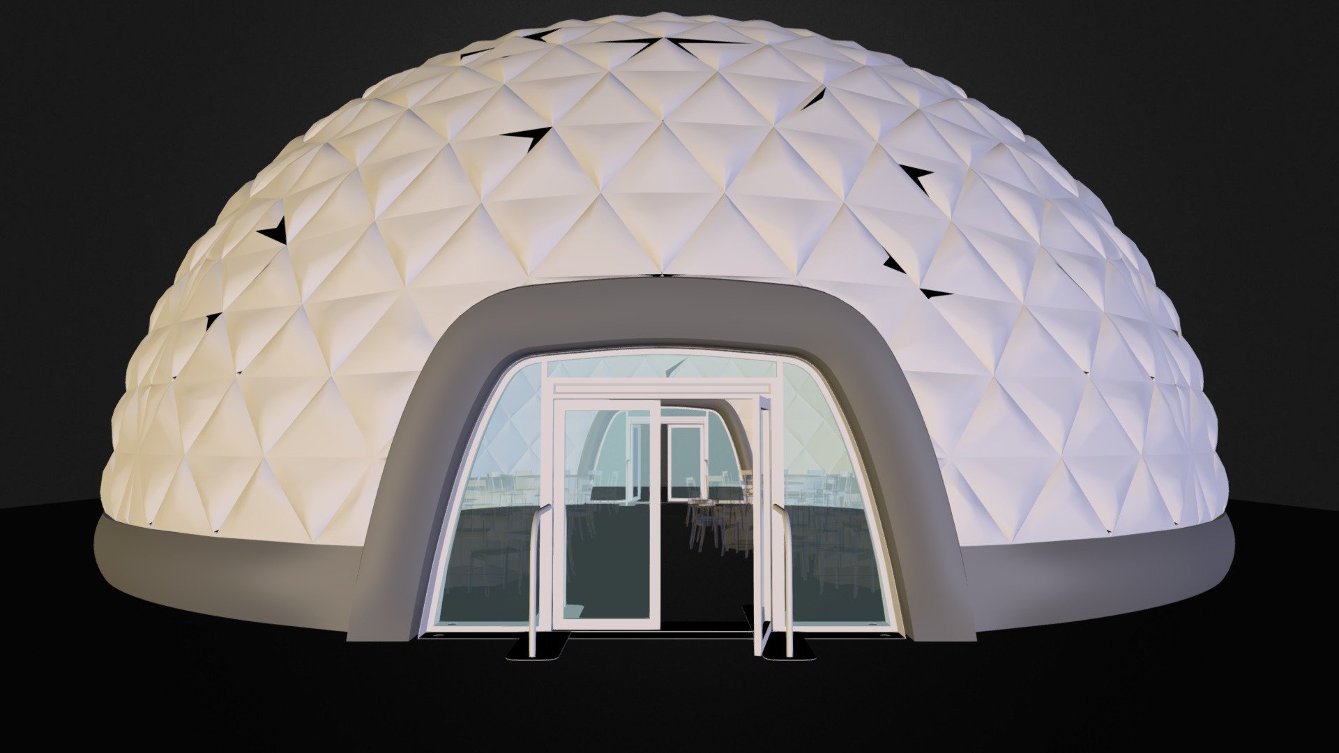 16m Dome - 3D model by Ingenious_Inflatables [4T8kwdo] - Sketchfab