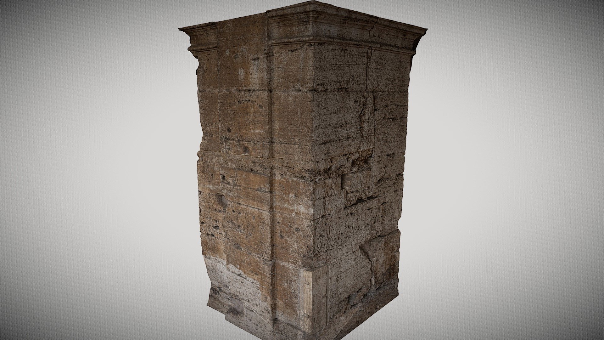 Rome. A column in Coliseum - Buy Royalty Free 3D model by Saulius.Zaura ...