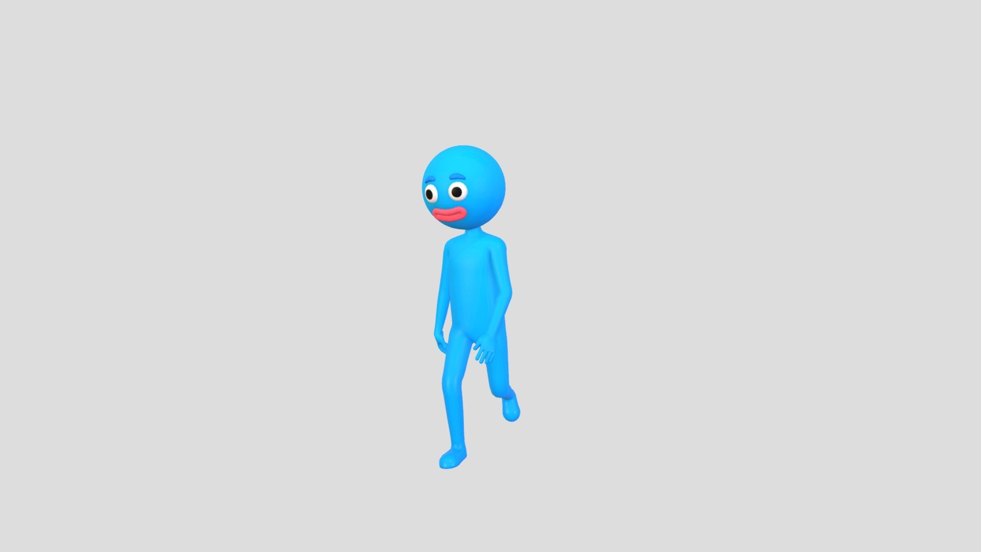 Character183 Rigged Blue Man - Buy Royalty Free 3D model by BaluCG ...