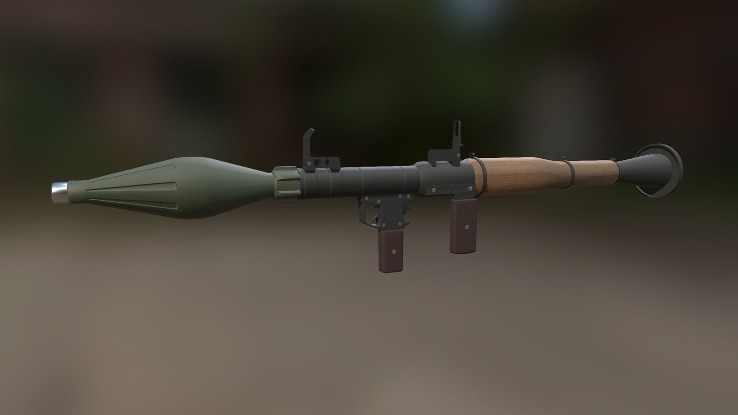 RPG launcher - 3D model by lystopad.dm [4a02deb] - Sketchfab