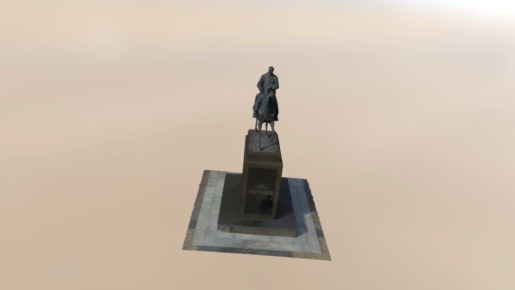Pilsudski Pomnik - 3D model by gridal [4a04852] - Sketchfab