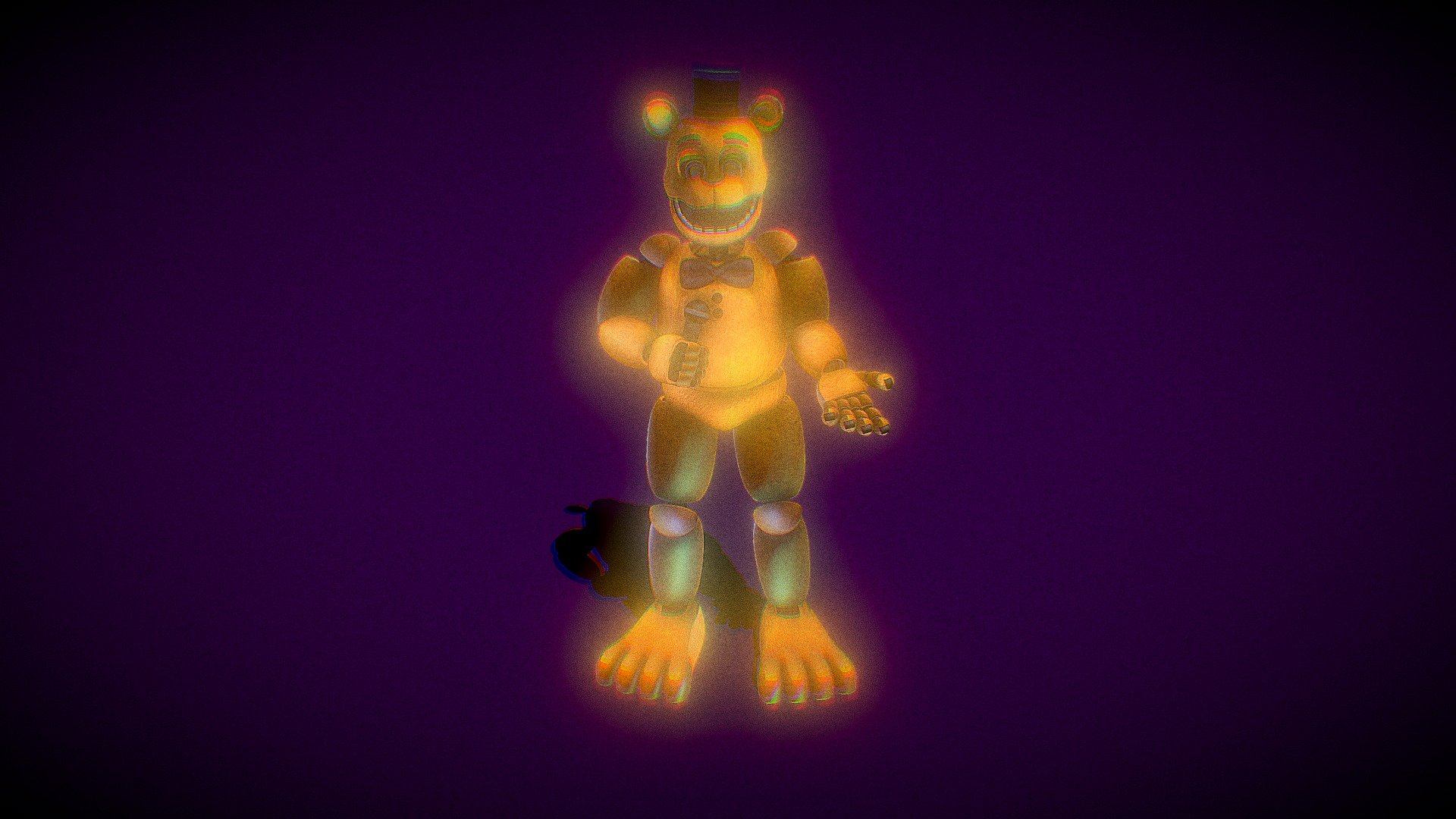 fnaf-remake-fredbear - 3D model by krissy281 [4a066d2] - Sketchfab