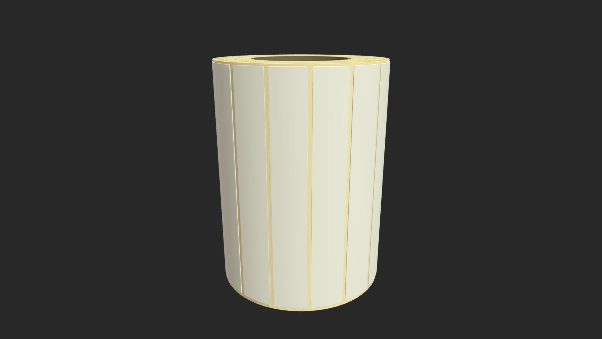 Roll label stickers 100x25 - Download Free 3D model by facefingers ...