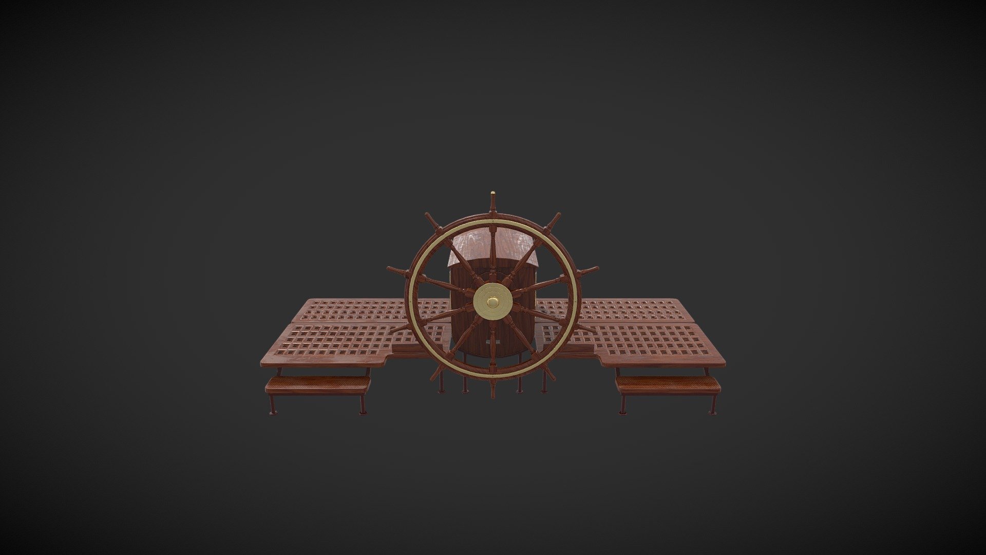 Modern Rudder - 3D model by Qantzz [4a08d43] - Sketchfab