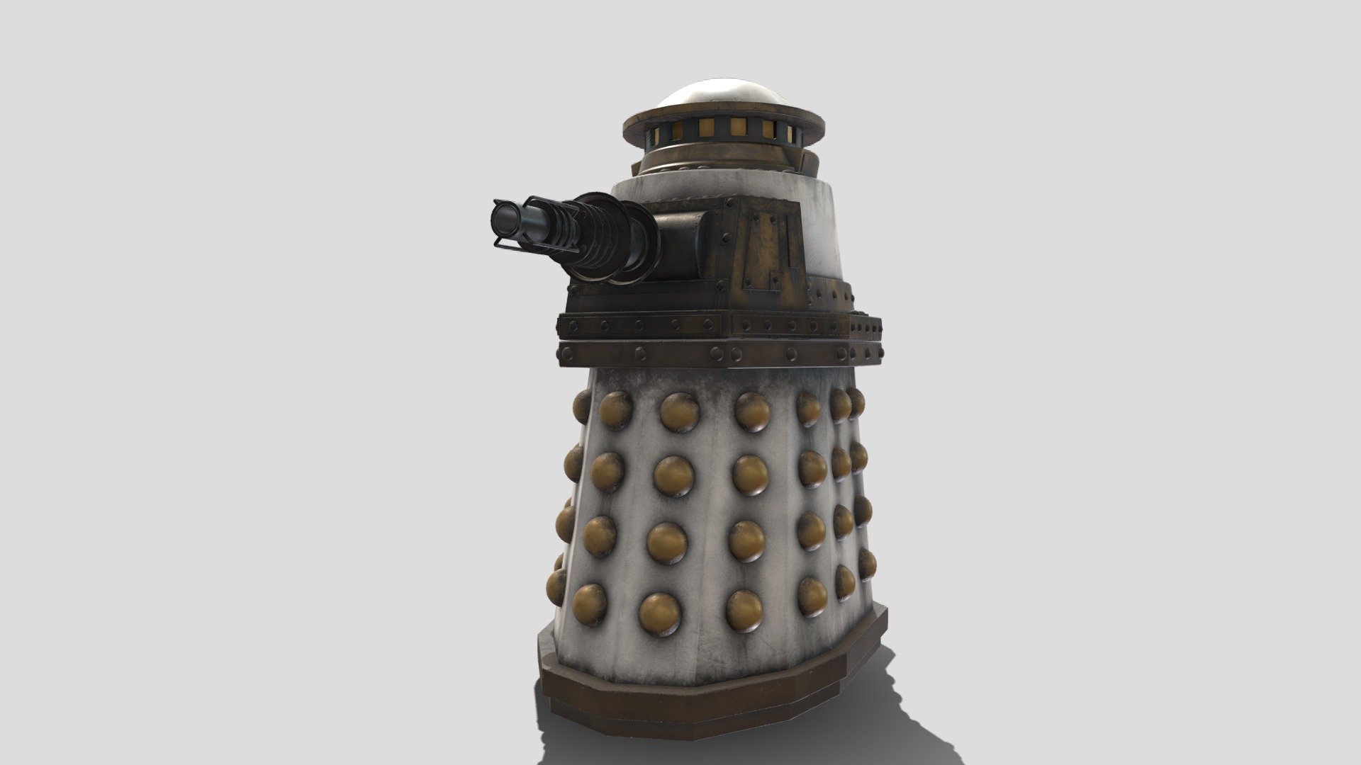 Imperial Special Weapons Dalek - 1988 - 3D model by Conor Norwood ...