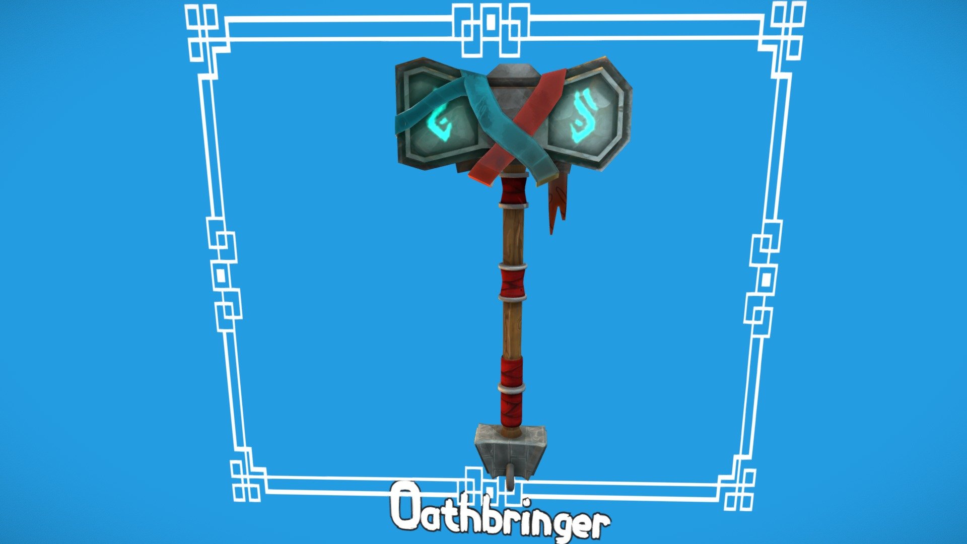 Oathbringer [ Stylized Hammer ] - 3D model by wildenza [4a0a5c8 ...