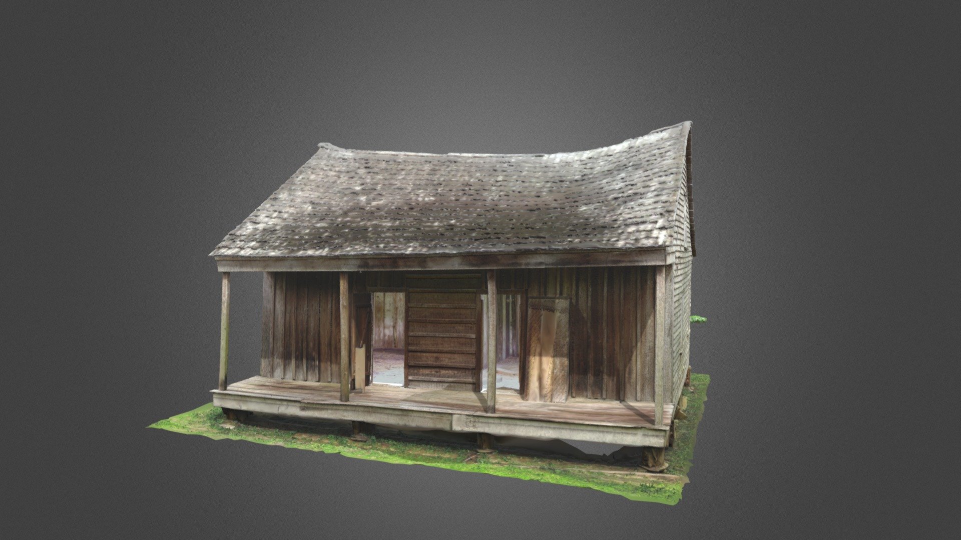 Whitney Plantation Slave Cabin 1 - Download Free 3D model by NCPTT ...
