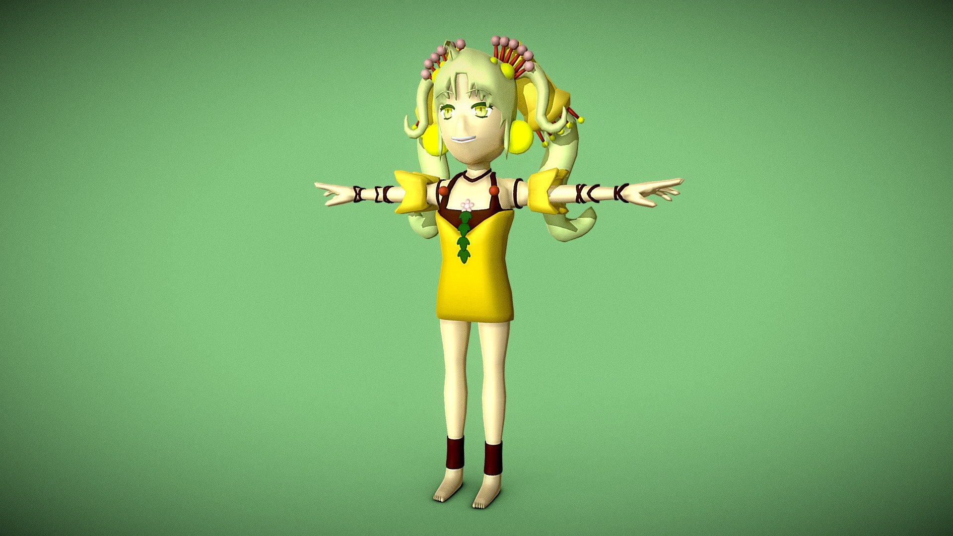 Traptrix Sera (Yugioh) - Buy Royalty Free 3D model by Yanez Designs ...