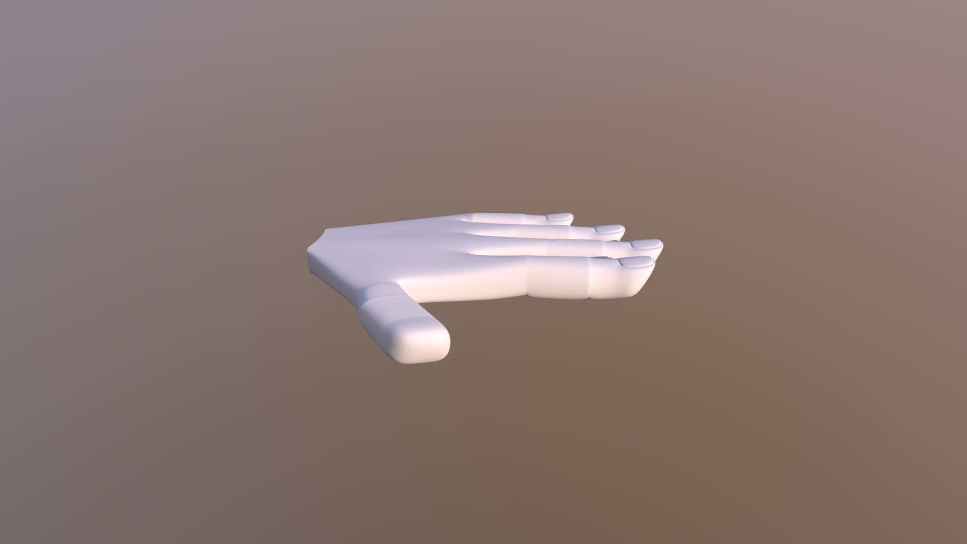 Mi Primera Mano 3D(Con Smooth) - 3D model by AMR3D (@AMRVFX98) [4a0b514 ...