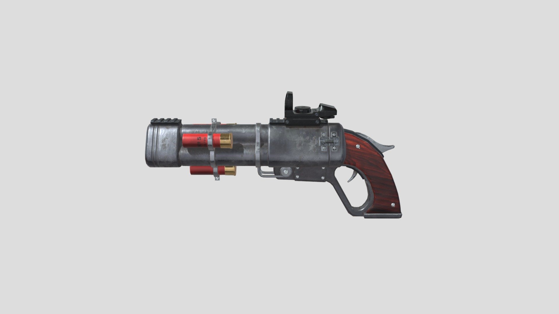 Sawed off weapon - Download Free 3D model by DE1OREAN [4a0c912] - Sketchfab