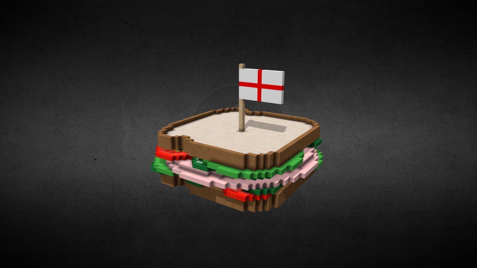 Sandwich - 3D model by V-Artistry (@Vahlgoul) [4a0d71e] - Sketchfab