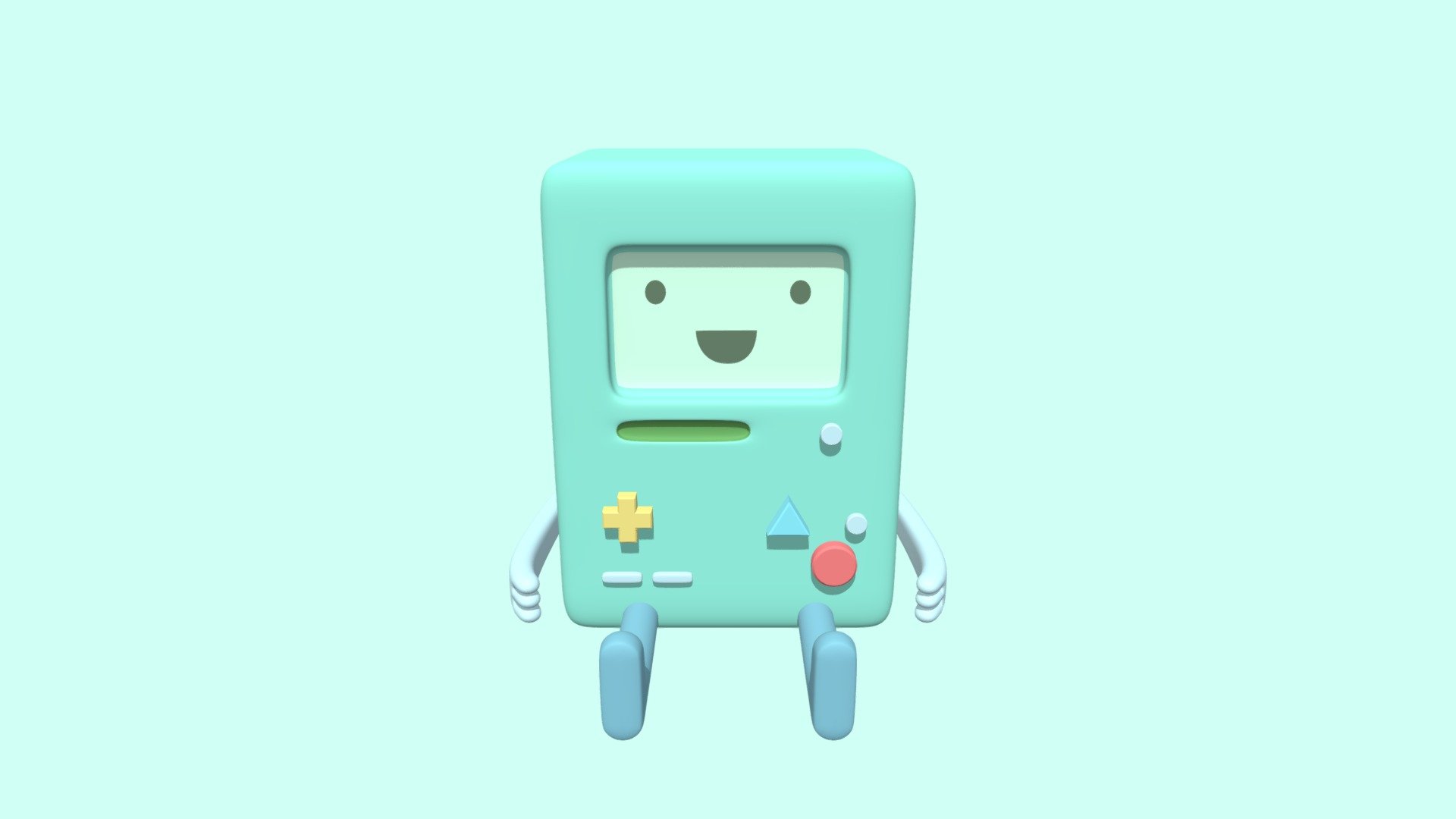 Beemo 01 - 3D model by luc.sepulvedac [4a1418b] - Sketchfab