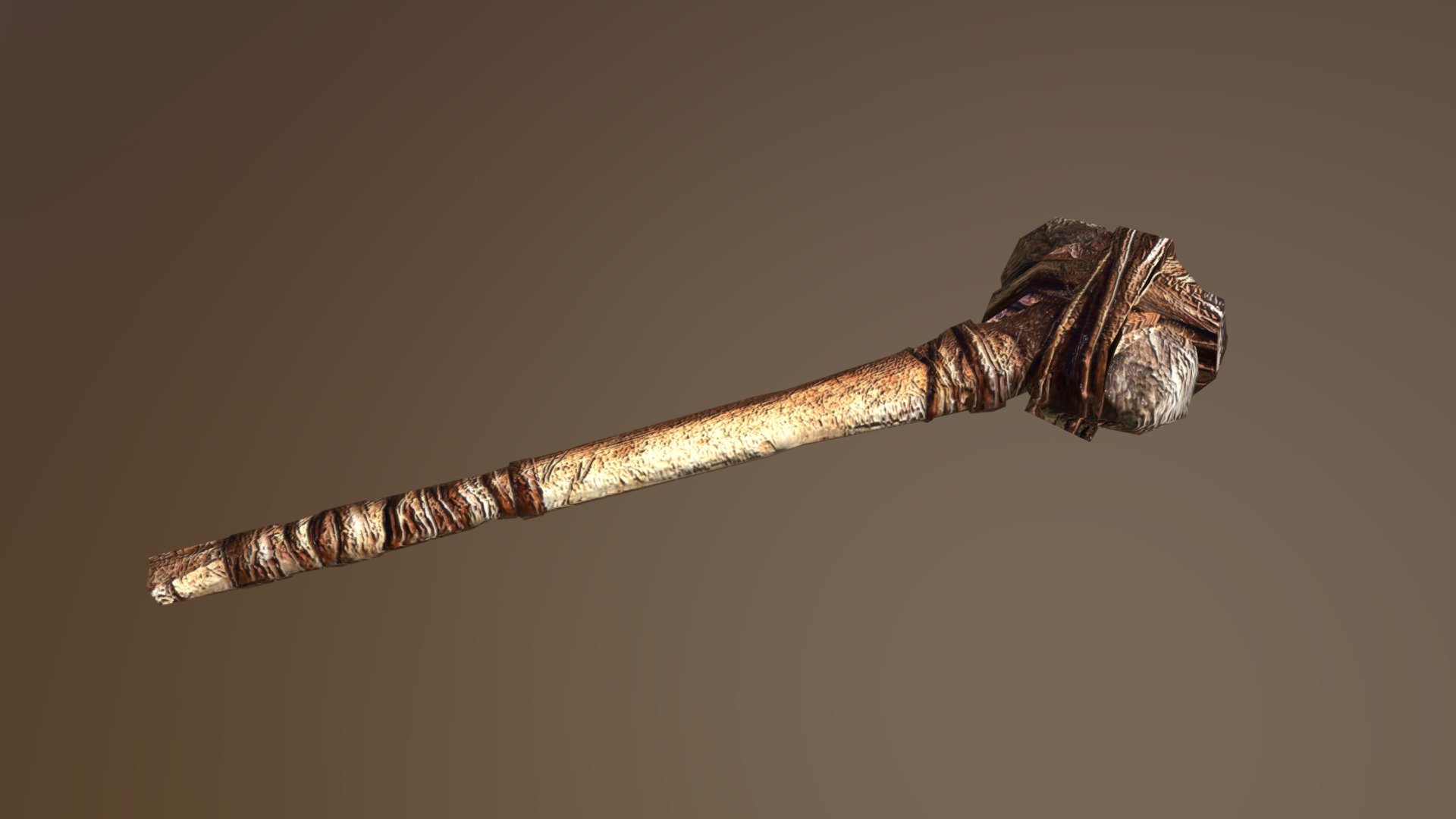 Neolithic Stone Club - Download Free 3D model by Peter Nox (@Peter.Nox ...