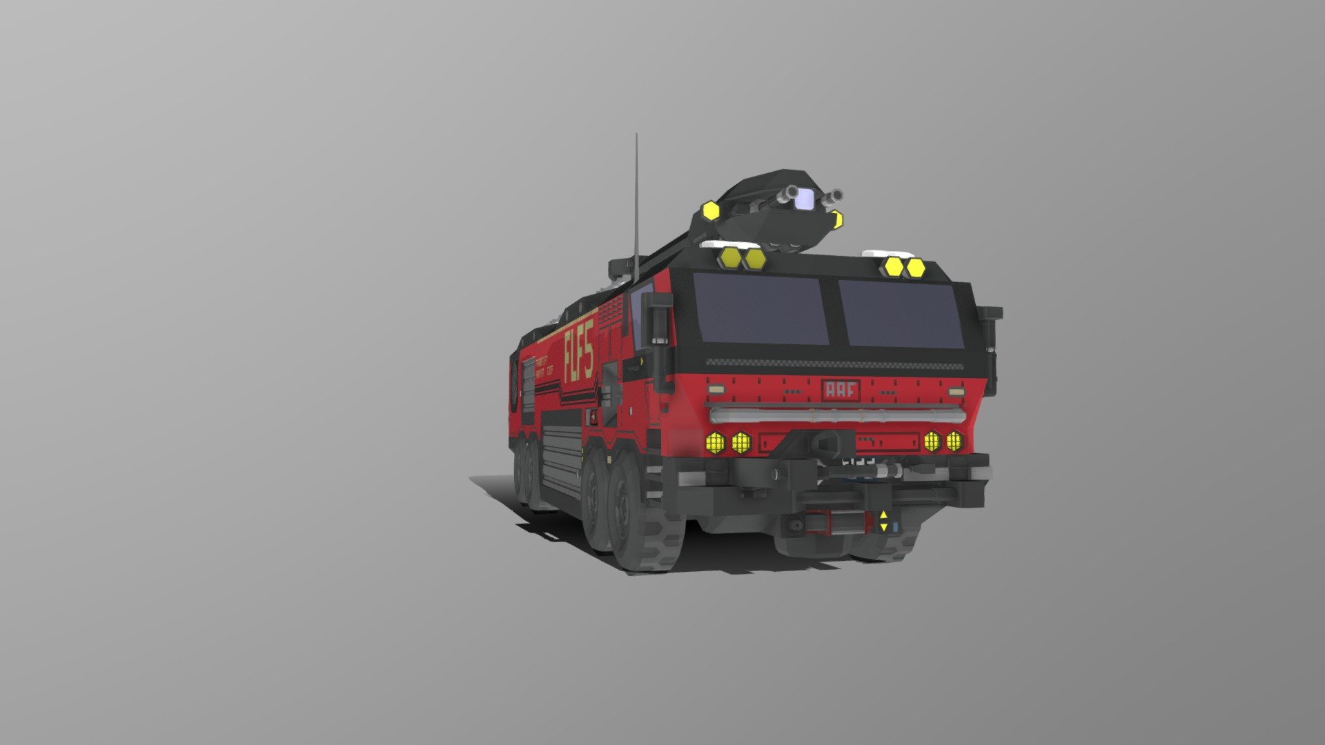 Skytech M3 Airport Fire Engine - 3D model by UnknownTim [4a148e7 ...