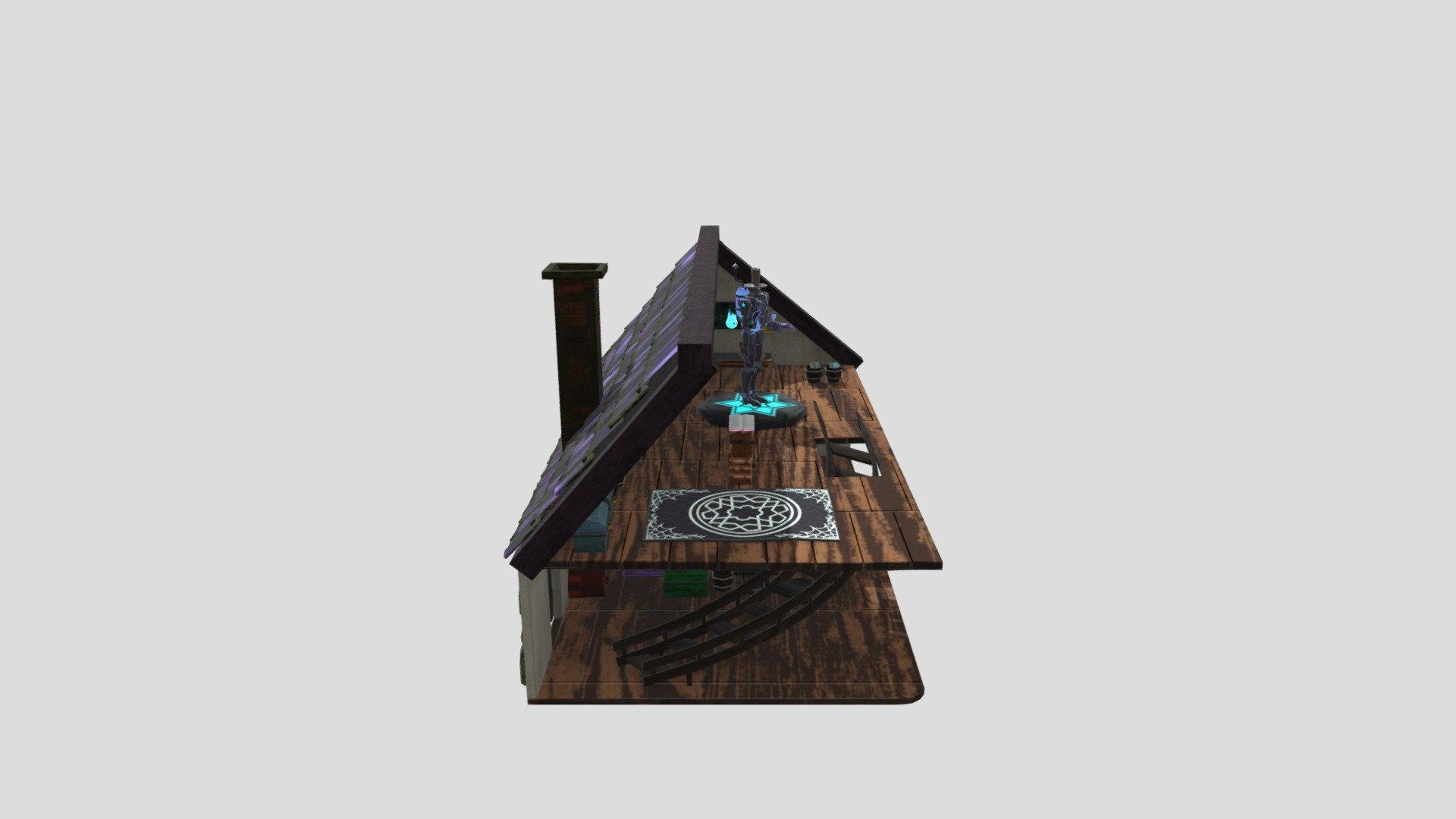 Witch House - 3D model by Maxy120 [4a152c2] - Sketchfab