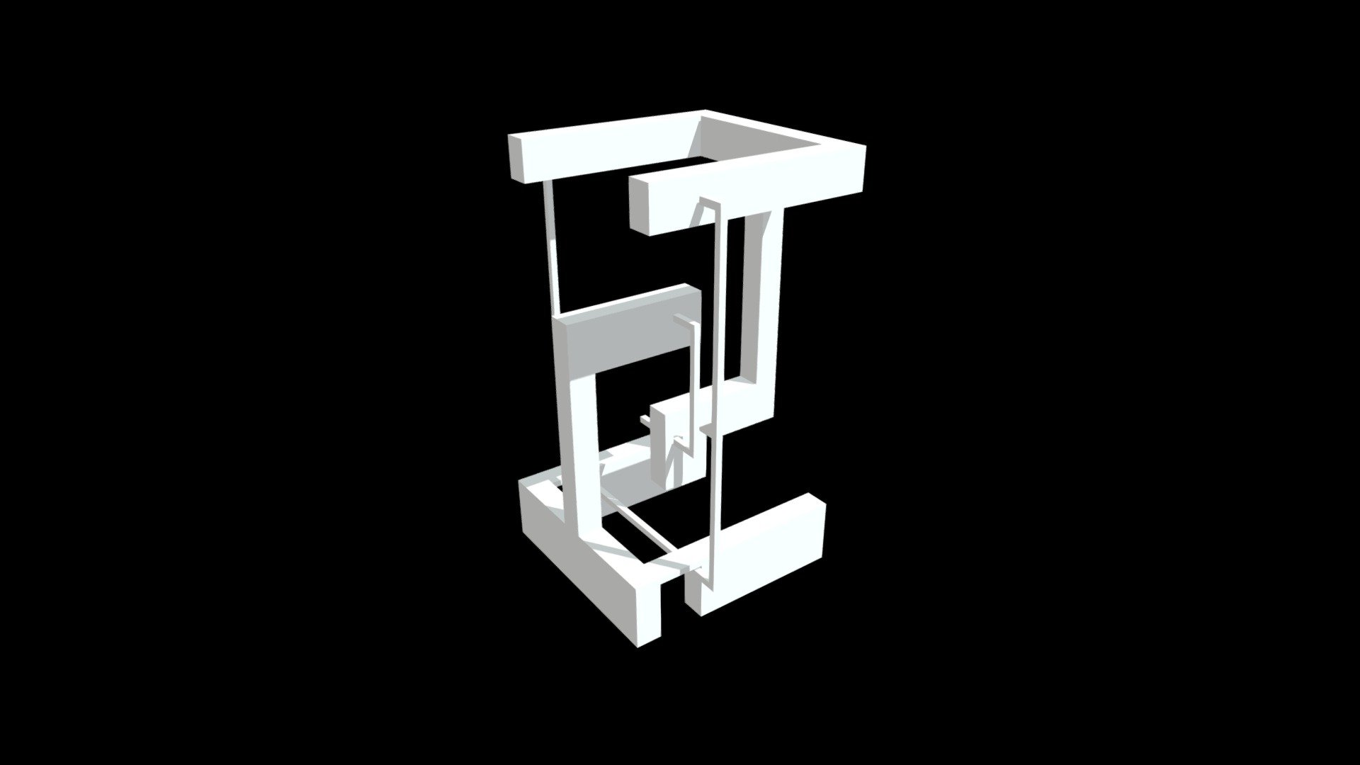 Tensegrity Structure - 3D model by CMFDesign [4a1662d] - Sketchfab