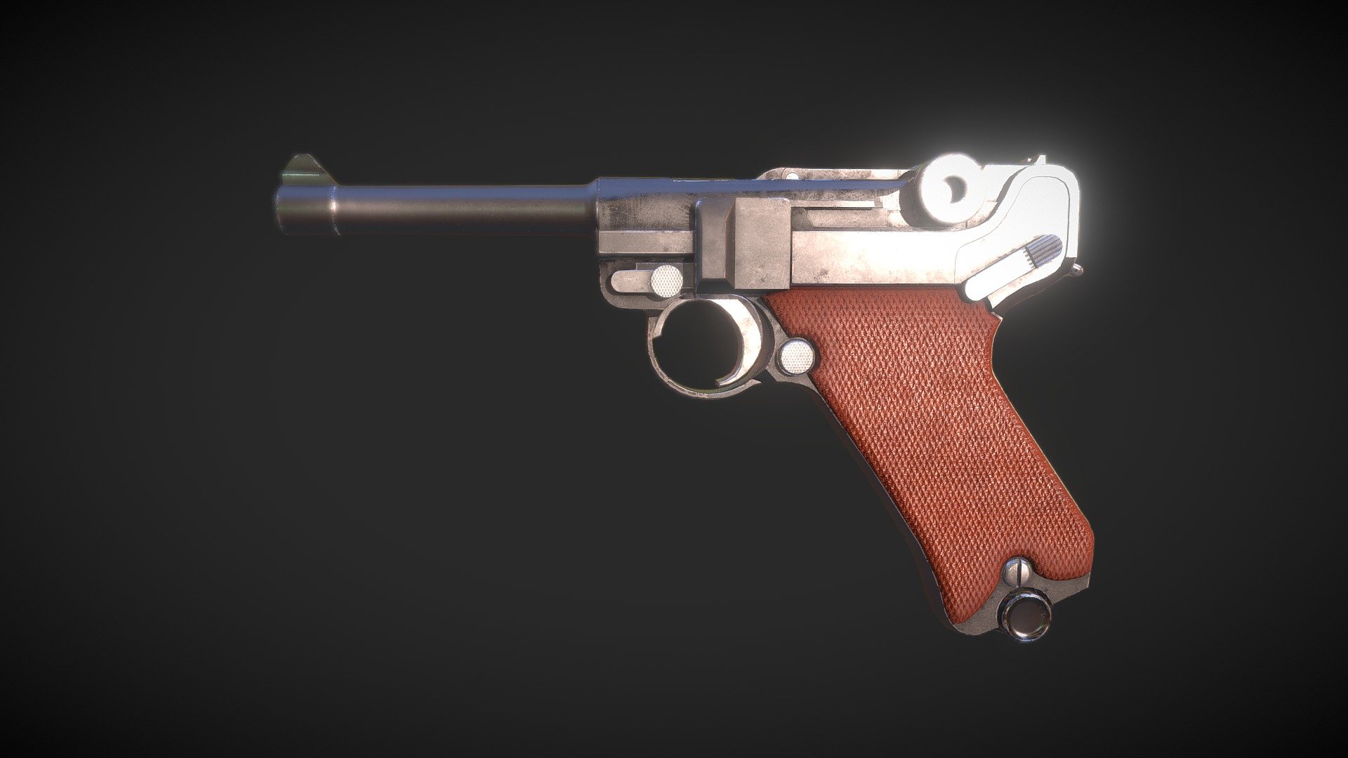 Luger P08 - 3D model by TAIGA-ZOE [4a166c5] - Sketchfab