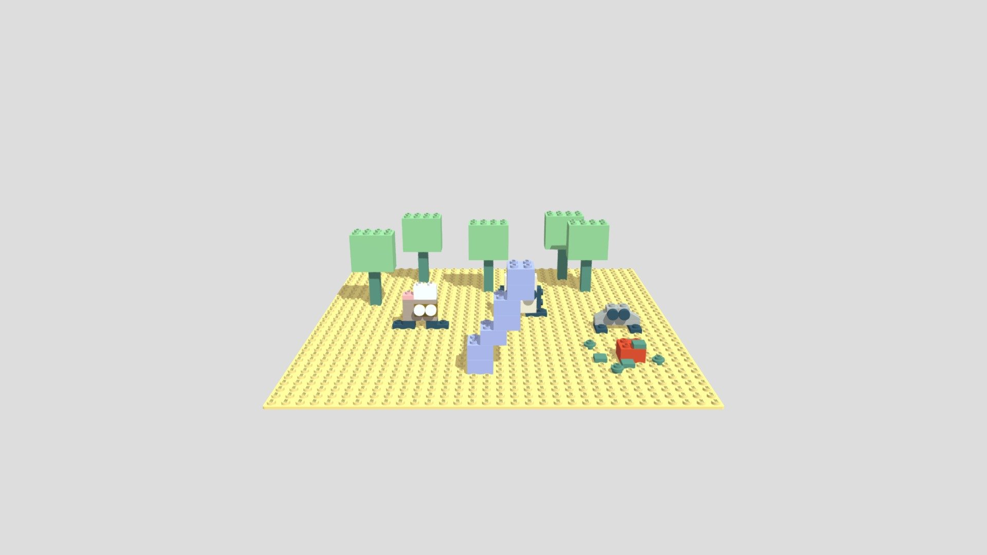 Stack Of Blocks - 3D model by 3DCristy (@cris.oyarzen) [4a16749 ...