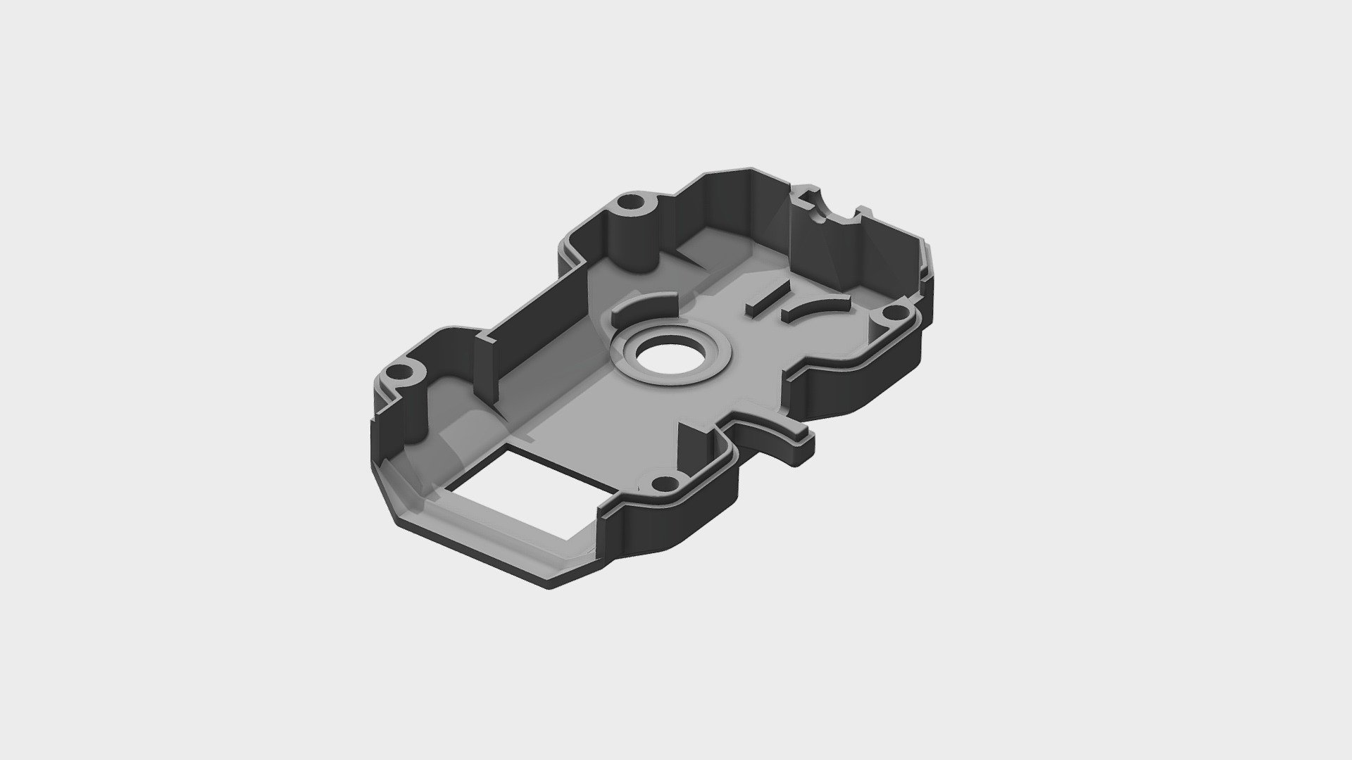 Extruder Front Cover - 3D model by MakerBot Industries ...