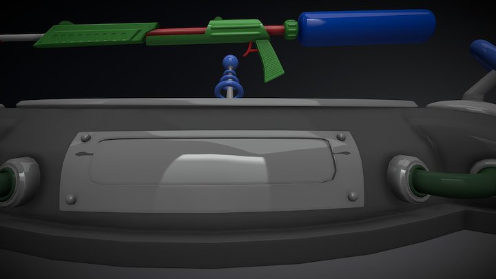 Splattershot 3D models - Sketchfab
